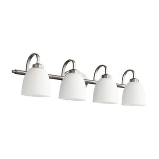 Quorum International Reyes 4 Light 34" Wide Vanity Light - Bed Bath & Beyond - 12965510